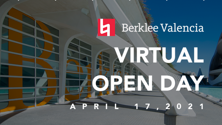 Berklee Valencia’s Virtual Open Day | Berklee Valencia